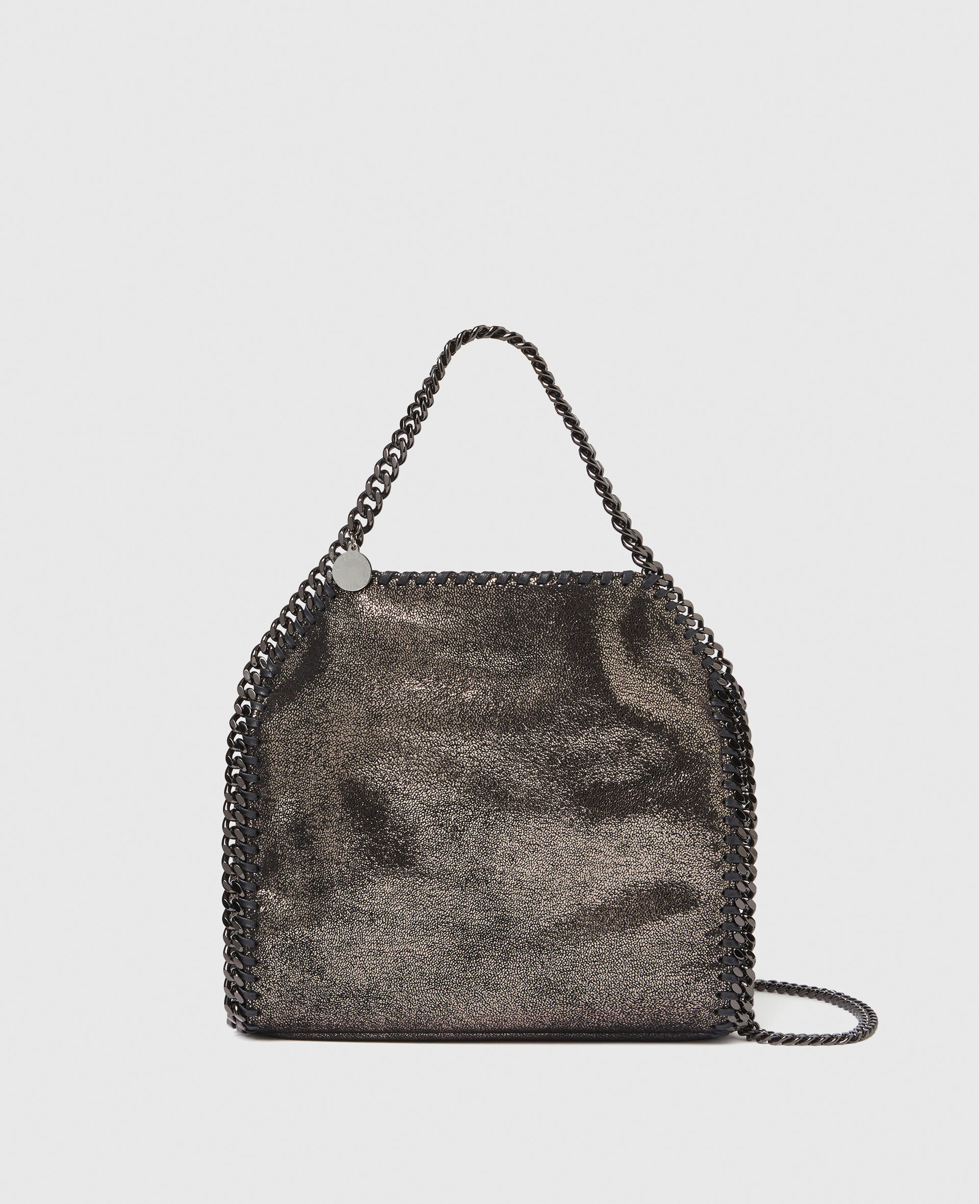 Falabella Mini Metallic Tote Bag - Stella McCartney
