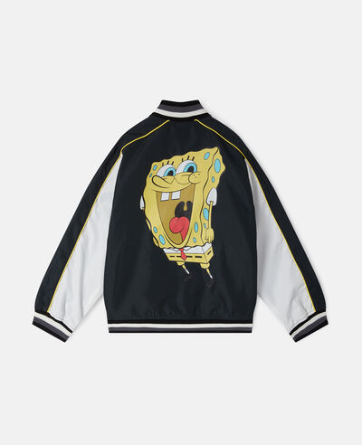 SpongeBob Graphic Varsity Bomber Jacket - Stella McCartney US